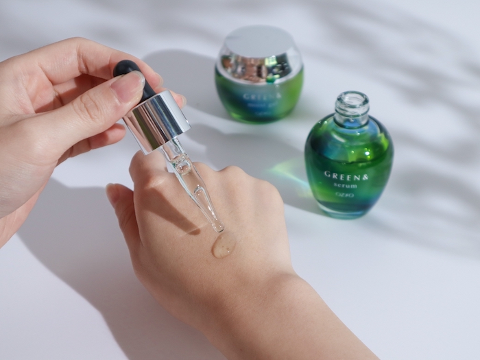 風靡日本的自然美「純素保養」！體驗OZIO GREEN&水氧系列兩步驟找回亮白發光肌 | Japaholic